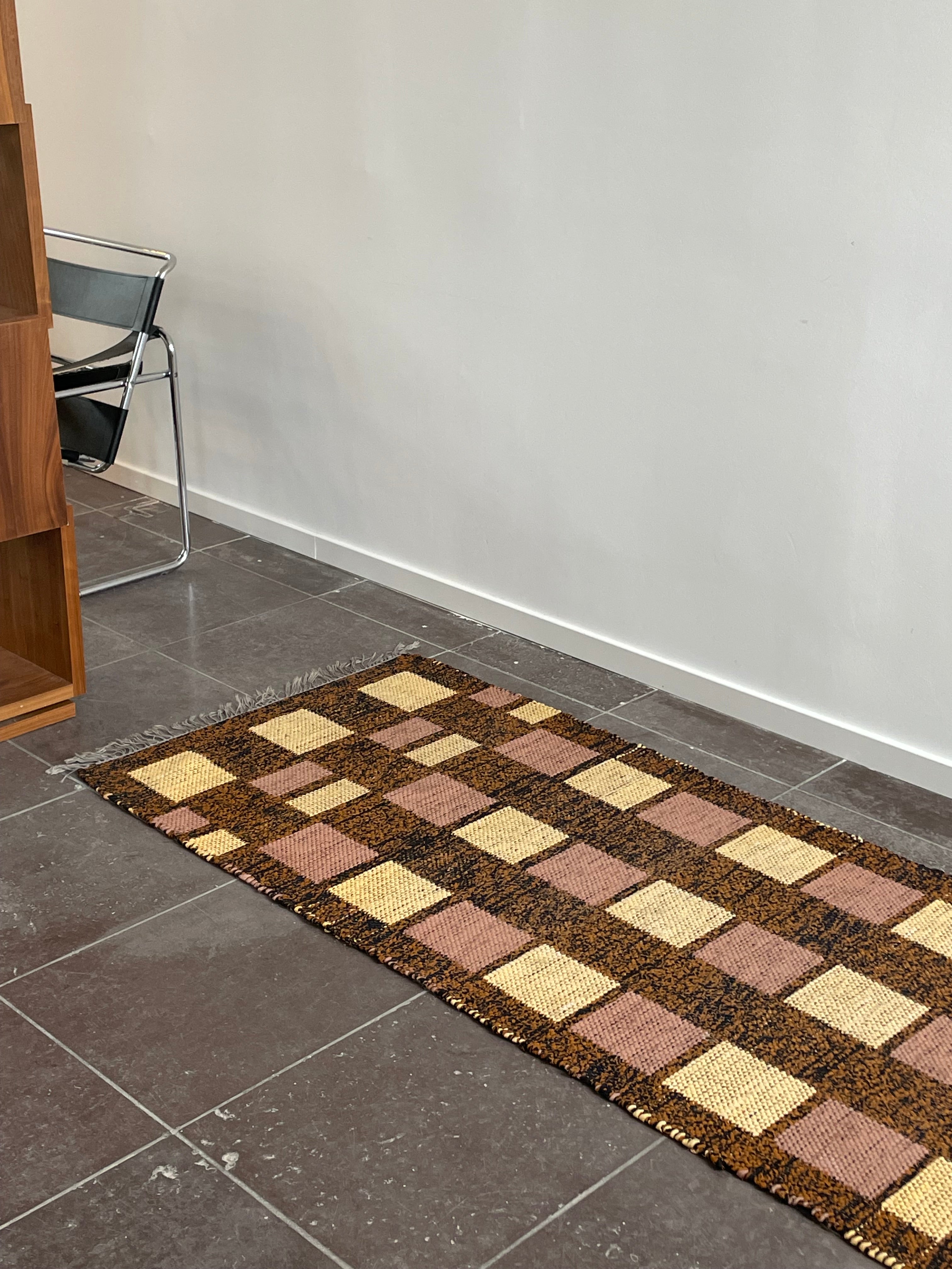 Slim checkered rug – Collect cph